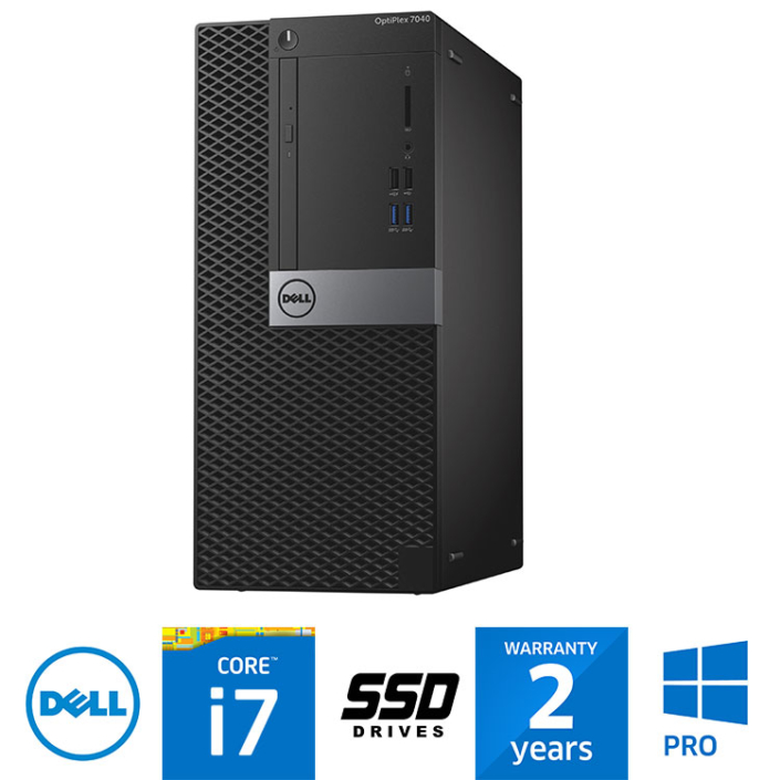 DELL Optiplex 7050 MT | i7 Gen6 | 16GB RAM | 240GB SSD | W10PRO - Neovision